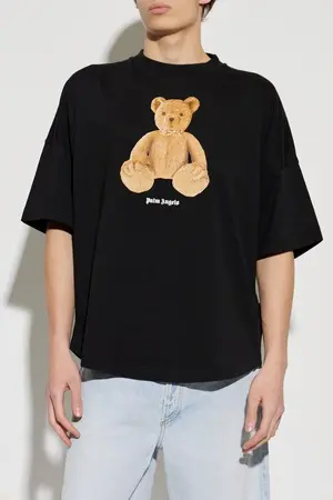 Palm Angels T-shirt With Printed Logo