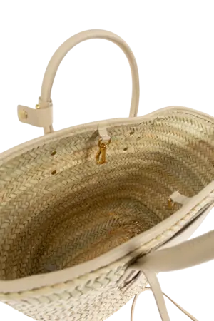 Jacquemus Soli Shopper Bag - Cream
