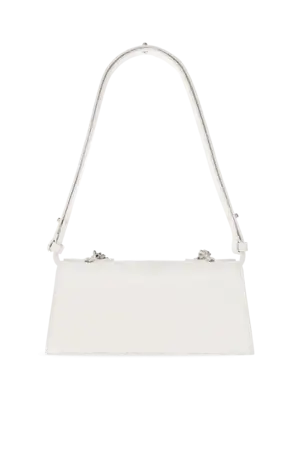 Alexander McQueen Jewelled Mini Bag - White