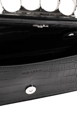 Alexander McQueen Jewelled Mini' Handbag - Black