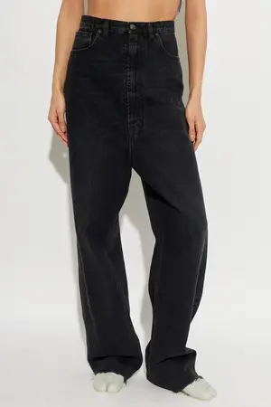 MAISON MARGIELA Wide-leg Jeans - Black