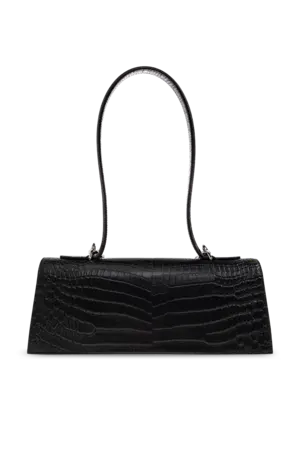Alexander McQueen Leather Shoulder Bag - Black