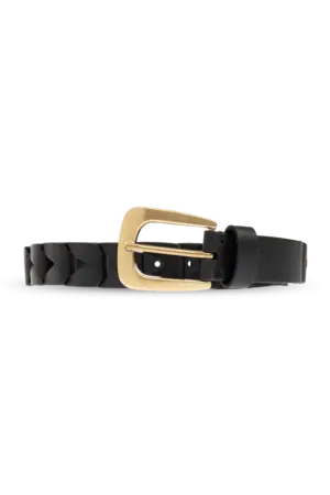 ALLSAINTS Braided Leather Belt - Black