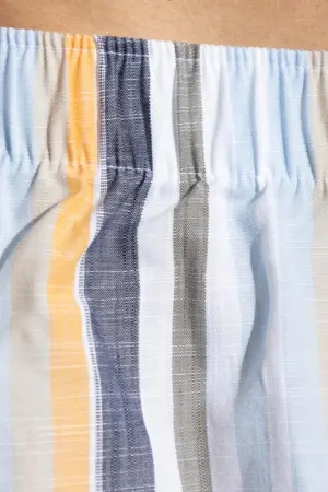 Hanro Boxer Shorts With Stripe Pattern - Multicolour