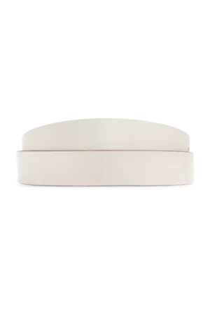 ALLSAINTS Leather Skinny Belt - Cream