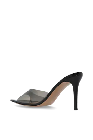 GIANVITO ROSSI Elle 85 Heeled Mules - Black