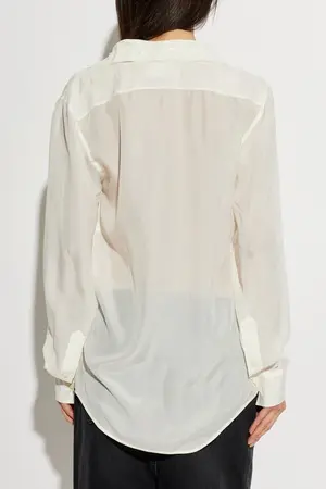 MAISON MARGIELA Silk Button-up Shirt