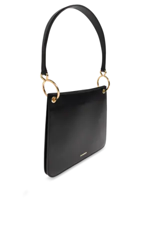JIL SANDER Otto Small Shoulder Bag - Black