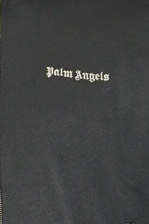 Palm Angels Stand-up Collar Sweatshirt - Grey