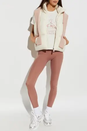Perfect Moment Quilted Down Vest - Cream