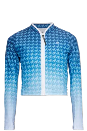 Perfect Moment Long-sleeved Swim Top - Blue
