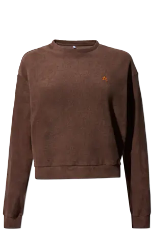 Perfect Moment Cotton Terry Sweatshirt - Brown