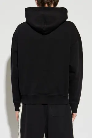 Palm Angels Plush Teddy Bear Appliqué Hoodie