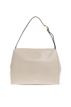 Furla Domus Medium Shoulder Bag - Grey