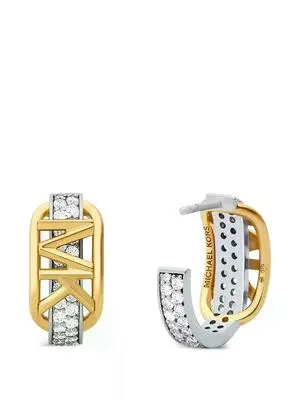 Michael Kors Logo Stud Earrings
