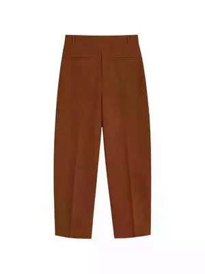 A PAPER KID Pleated Linen Trousers