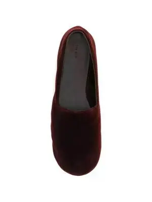 THE ROW Ponti Slippers - Red