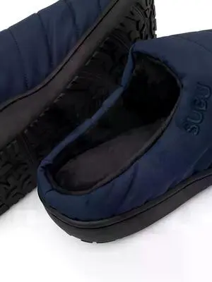 SUBU Nannen F-line Quilted Slippers - Blue