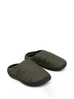 SUBU Quilted Slippers - Green