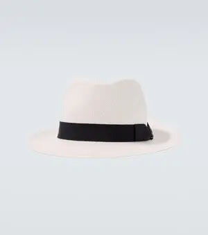Brioni Panama Hat - White