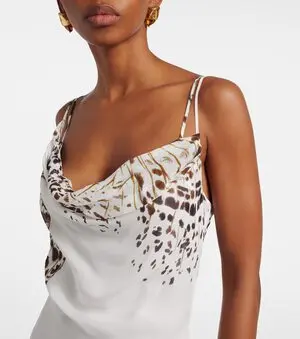 Blumarine Floral Maxi Dress