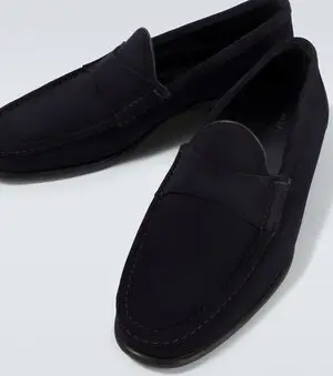 Magnanni Suede Loafers - Blue