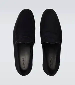 Magnanni Suede Loafers - Blue