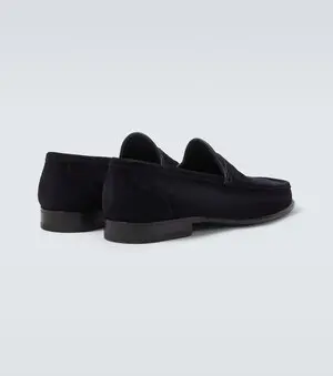 Magnanni Suede Loafers - Blue