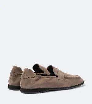 Brioni Suede Loafers - Beige