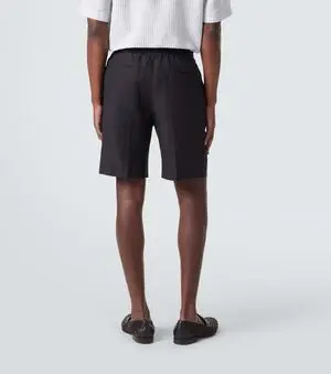 Brioni Linen Bermuda Shorts