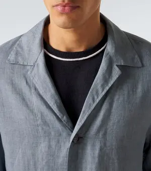 Brioni Linen Overshirt