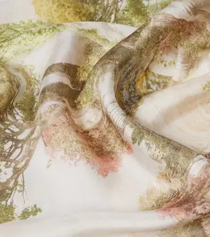 Zimmermann Como Printed Silk Scarf