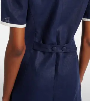 Faithfull The Brand Madeline Linen Mini Dress