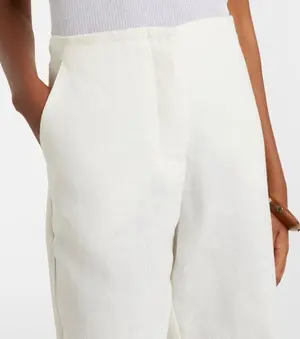 Faithfull The Brand Lulea Linen Wide-leg Pants - White
