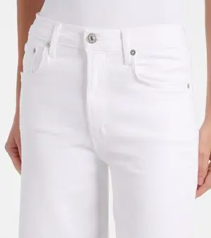 Citizens Of Humanity Lyra Wide-leg Jeans - White