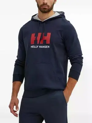 Helly Hansen Logo Hoodie - Blue