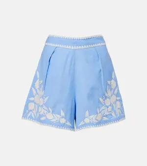 Juliet Dunn Frill Shorts For Women