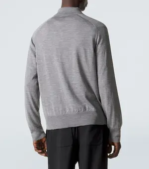 AMI Paris Merino Wool Cardigan