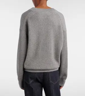 Brunello Cucinelli Ribbed-knit Cashmere-blend Sweater