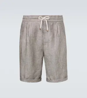 Brunello Cucinelli Pull On Shorts For Men