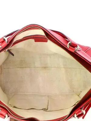 Gucci Soho Convertible Top Handle Satchel - Red