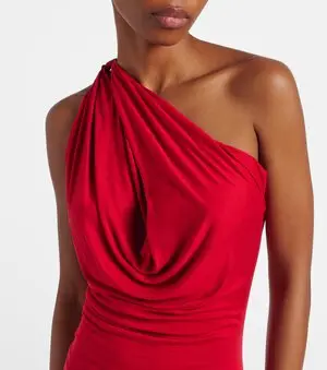 Rick Owens Aaliyah One-shoulder Gown