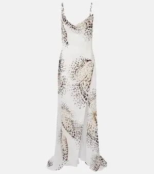 Blumarine Floral Maxi Dress