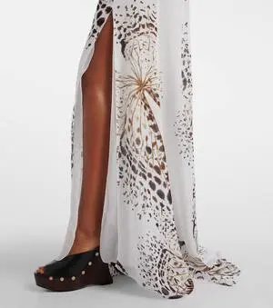 Blumarine Floral Maxi Dress