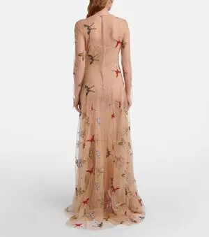 Blumarine Patch-applique Maxi Dress