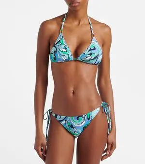 Melissa Odabash Cancun Printed Bikini Bottoms