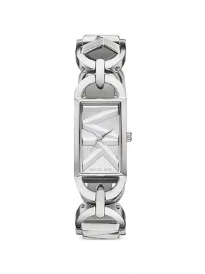 Michael Kors 22mm Rectangle Watch - Silver