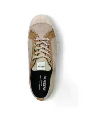 Novesta Suede Panelled Sneakers