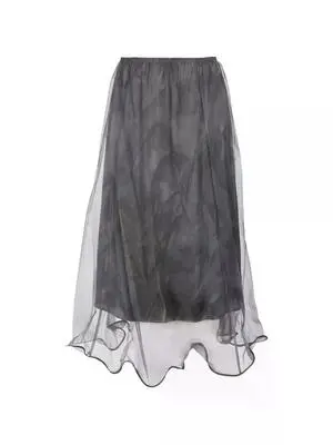 JNBY Layered Midi Skirt - Grey