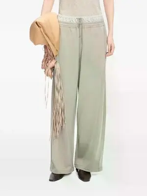 JNBY Plaid-waistband Trousers